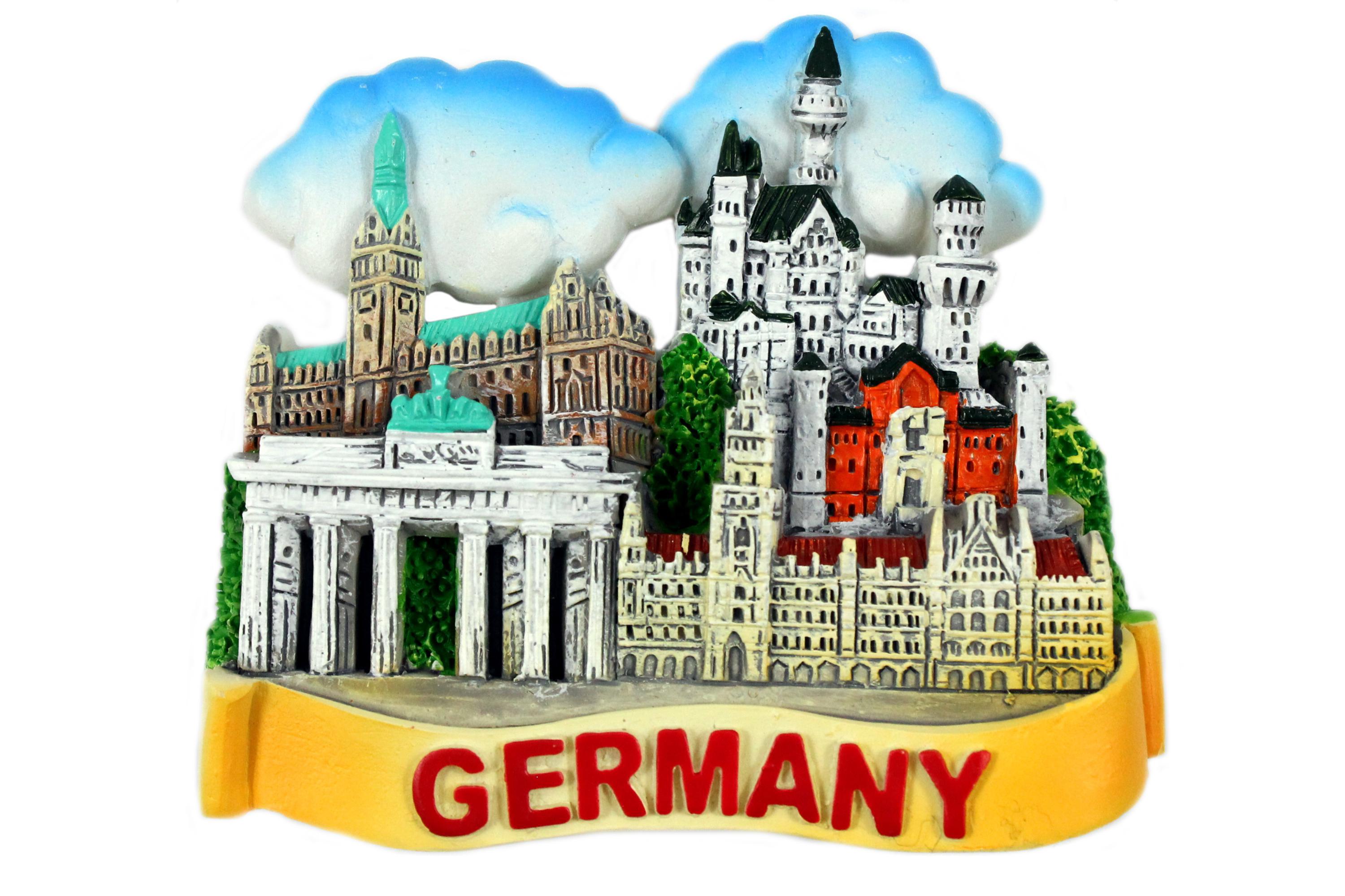 Magnet 3D "Germany" Wolken | Magnete | Deutschland | Souvenirs ...