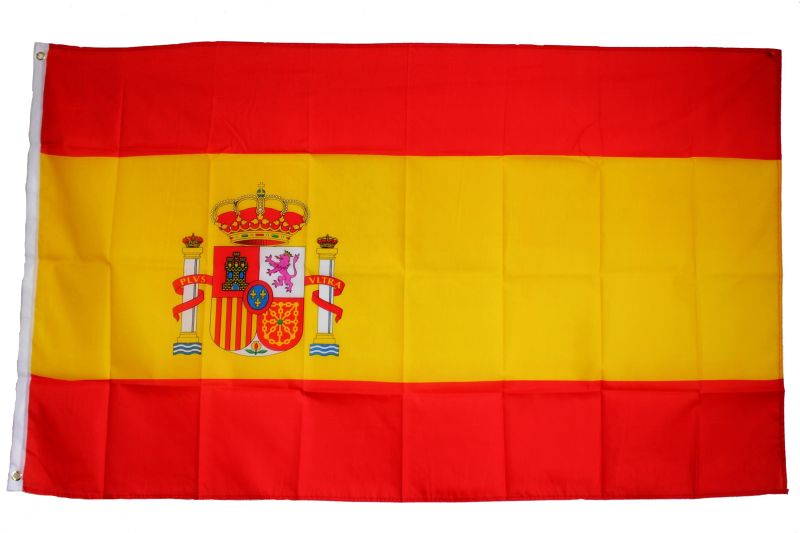 Flagge Spanien 0,90 x 1,50m | 90x150cm | Banner | Fahnen / Flaggen ...
