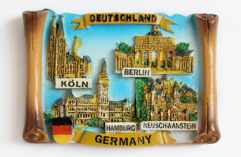 Magnet Wandrolle "Deutschland - Germany" L.: 7cm | Magnete ...