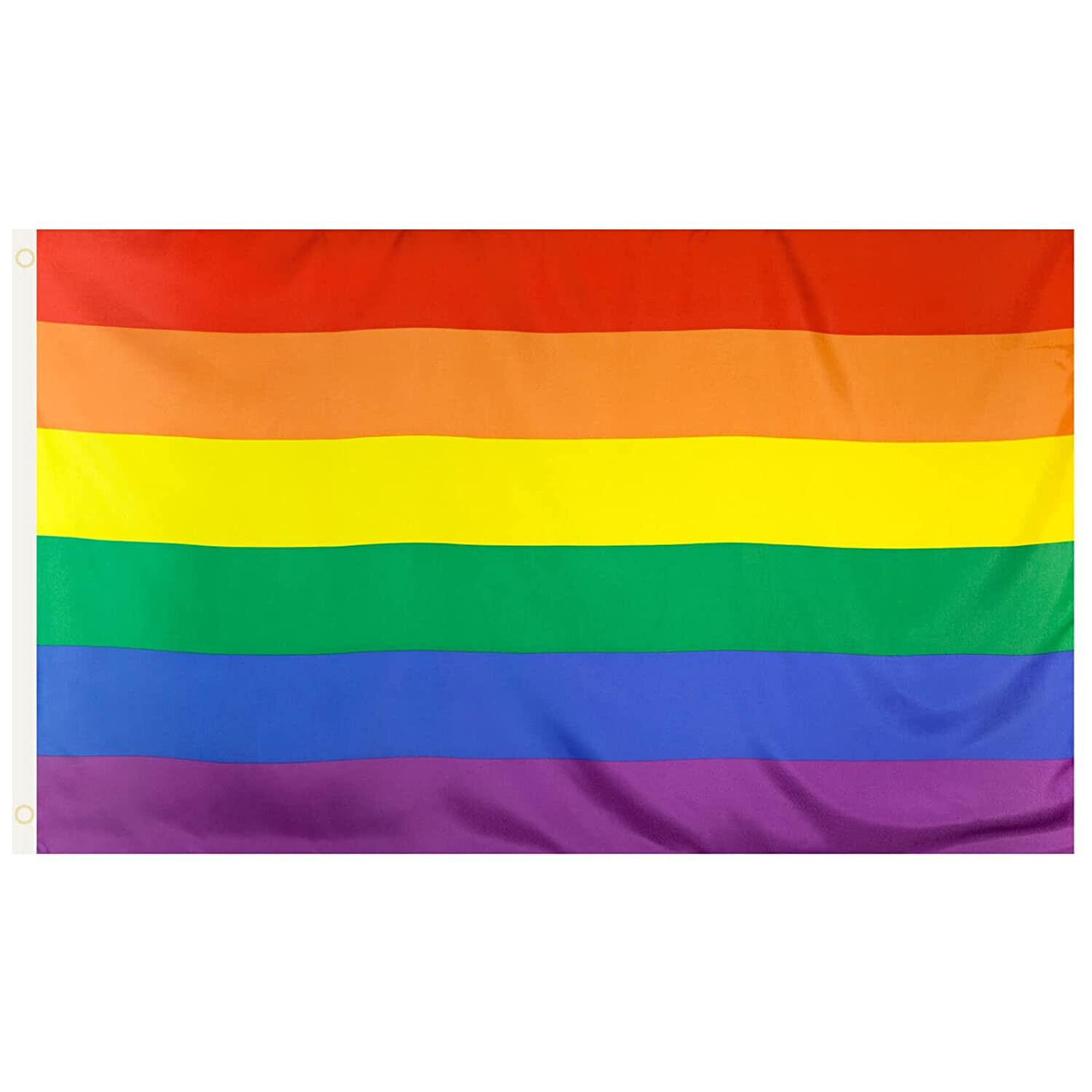 Flagge "Regenbogen" 90*150cm | 90x150cm | Banner | Fahnen / Flaggen ...